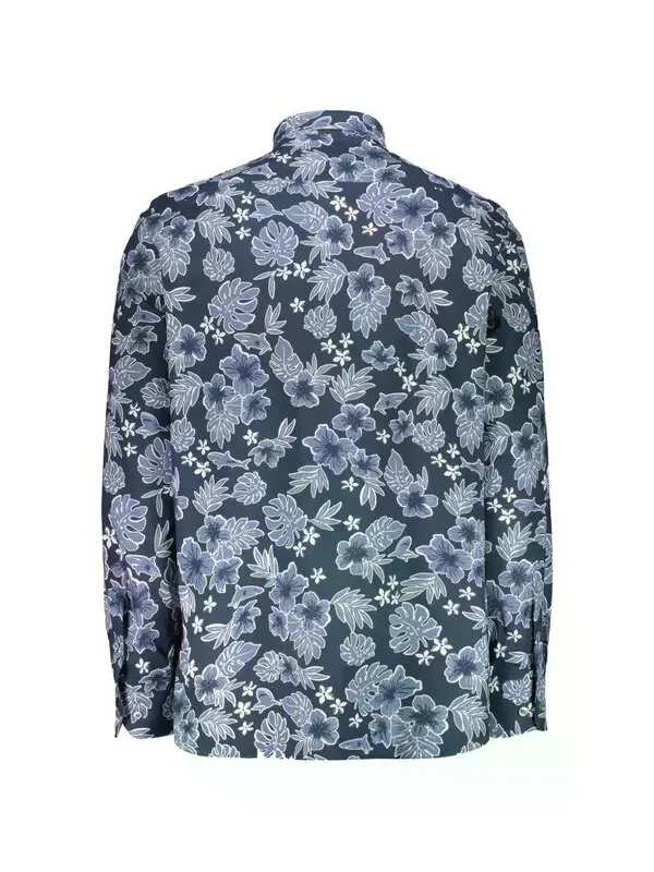 Paul & Shark Floral Button Shirt