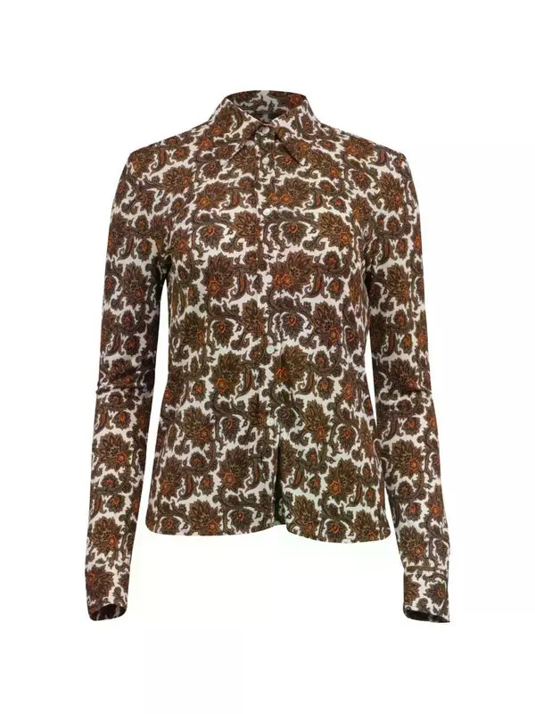 NILI LOTAN Paisley-print Blouse