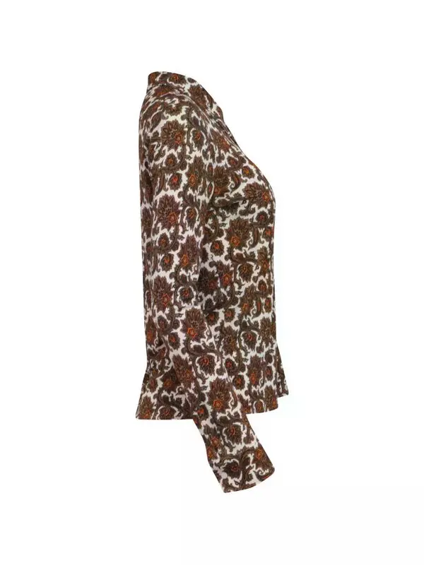 NILI LOTAN Paisley-print Blouse