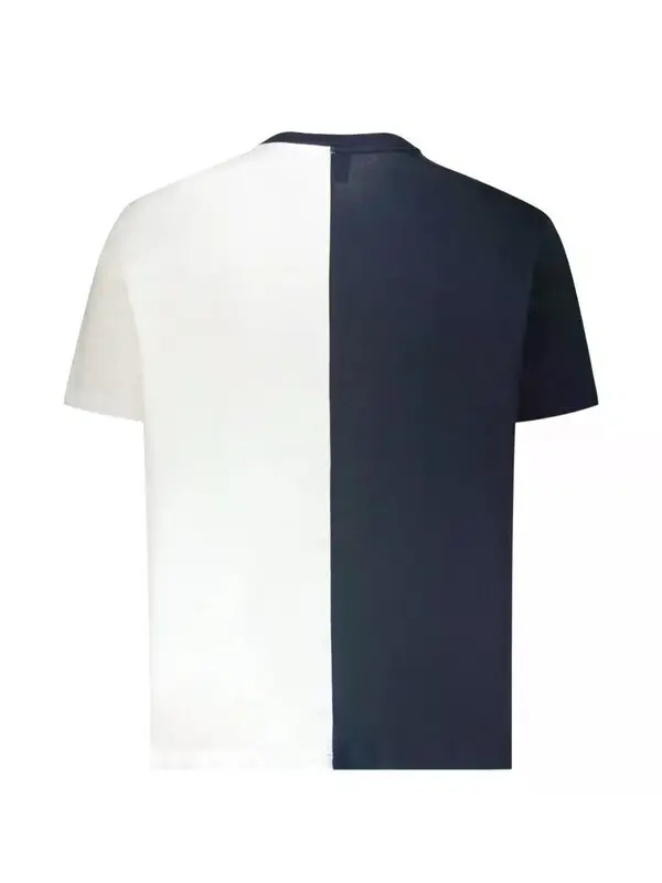 Paul & Shark Logo-print Colourblock T-shirt