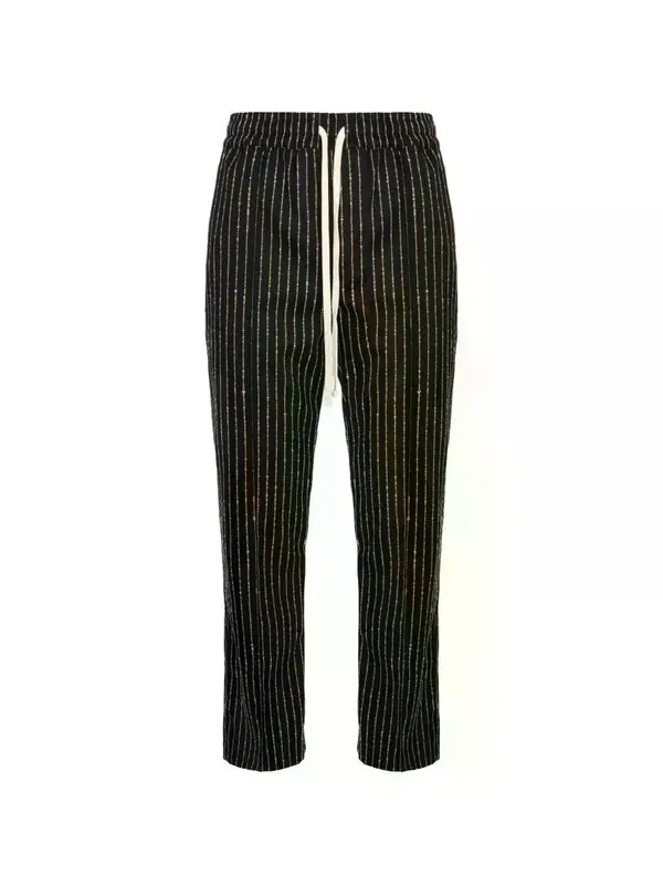 HAMZA Striped Trousers