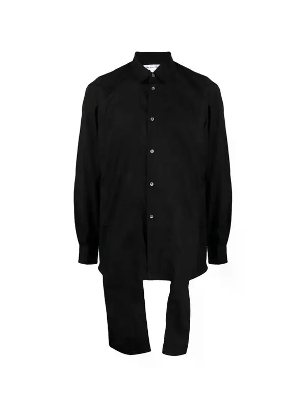 Comme Des Garçons Asymmetrical Long-sleeve Shirt