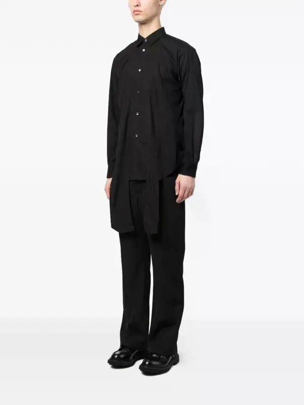 Comme Des Garçons Asymmetrical Long-sleeve Shirt