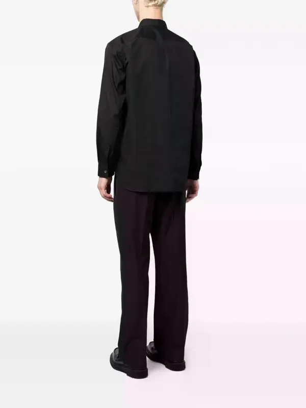 Comme Des Garçons Asymmetrical Long-sleeve Shirt