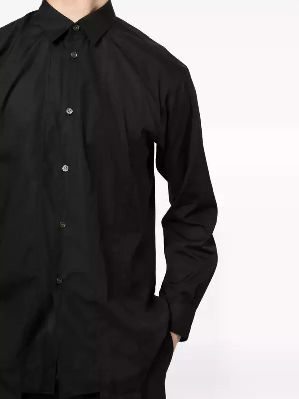 Comme Des Garçons Asymmetrical Long-sleeve Shirt