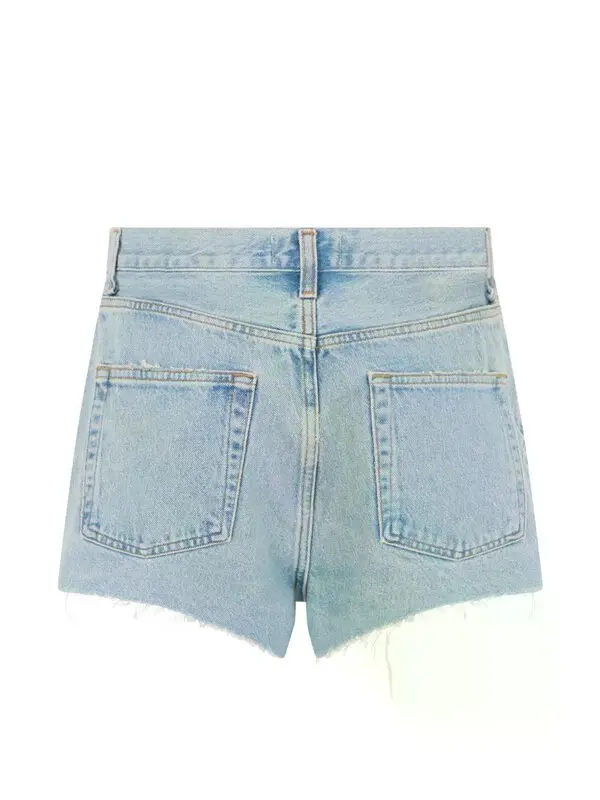 AGOLDE Button-fastening Denim Shorts