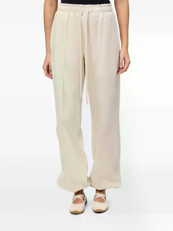 HAMZA Cotton Drawstring Trousers