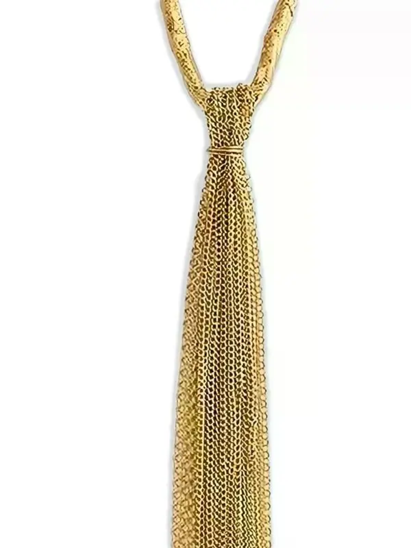 FORTE_FORTE Chain-tassel Earrings - Gold