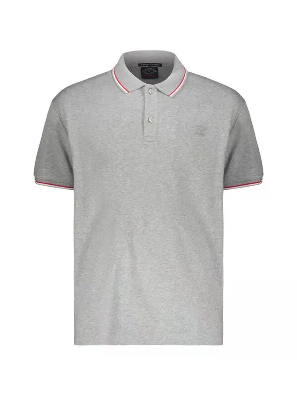 Paul & Shark Short-sleeve Polo Shirt - Grey