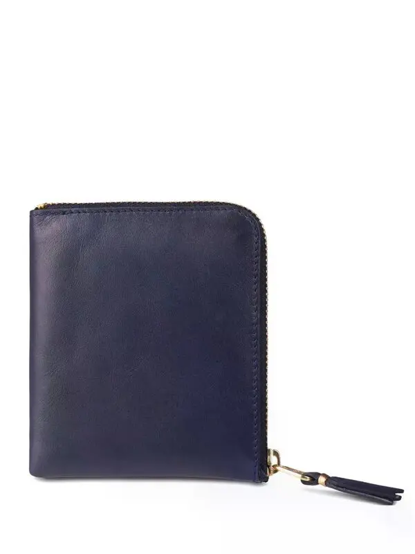 Comme Des Garçons Zip Wallet - Blue