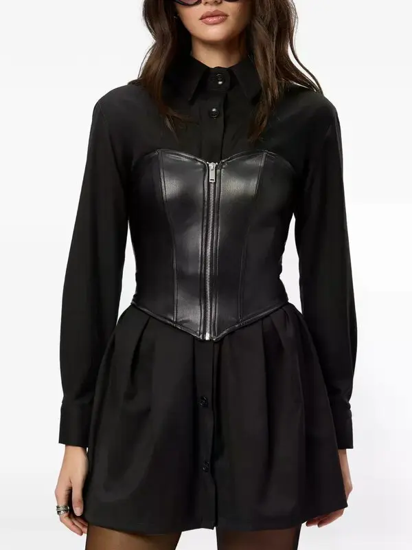 zip up corset dress Lizzy Zip Up Corset Dress