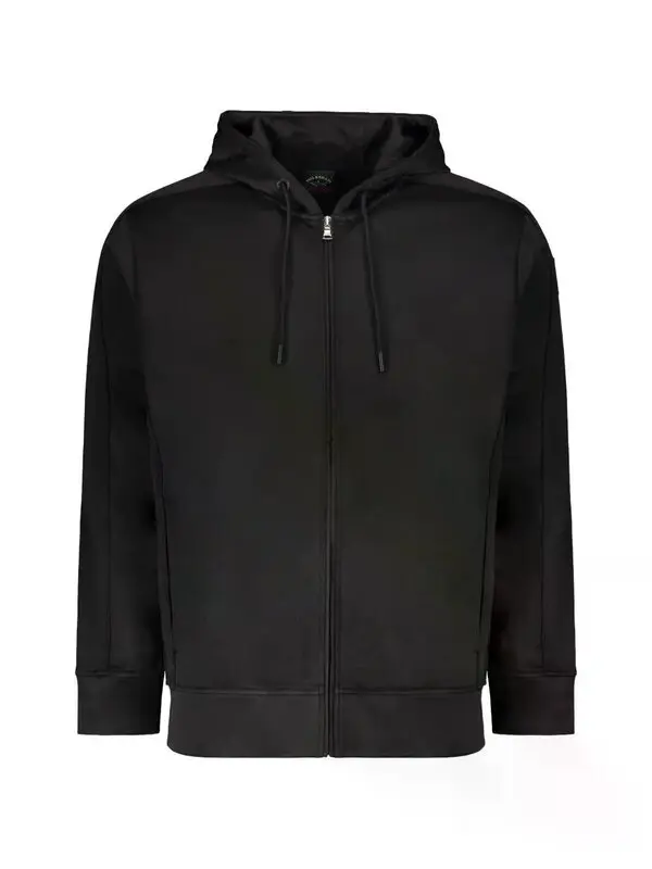 Paul & Shark Hooded Zip Sweater - Black