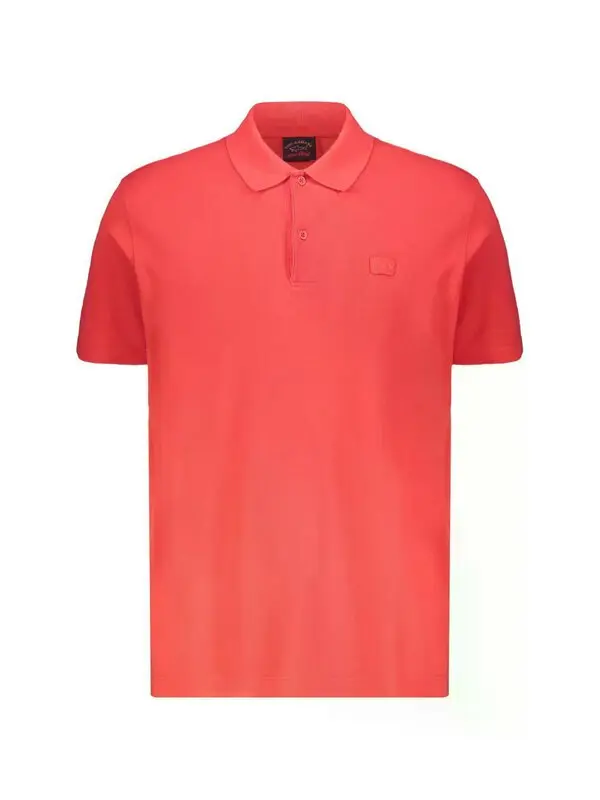 Paul & Shark Buttoned Short-sleeve Polo Shirt - Red