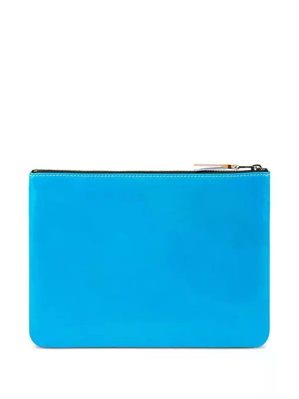 Comme Des Garçons Zip Wallet - Green