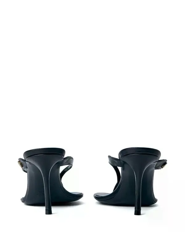 Saint Laurent Thong Strap Heeled Mules