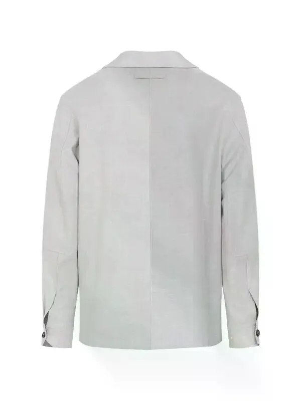Zegna Pocket-detail Overshirt - Grey
