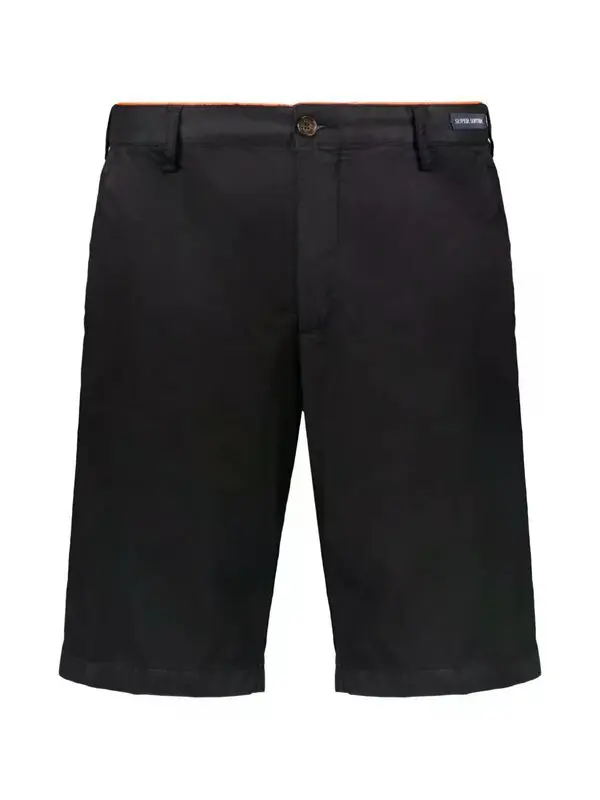 Paul & Shark Buttoned Shorts - Black