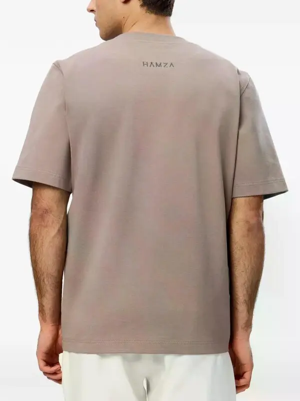 HAMZA Khan V2 Short-sleeved T-shirt - Neutrals