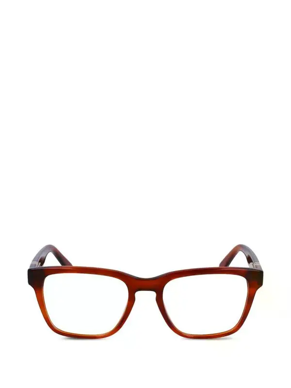 Lacoste Full-rim Square Eyeglasses - Brown
