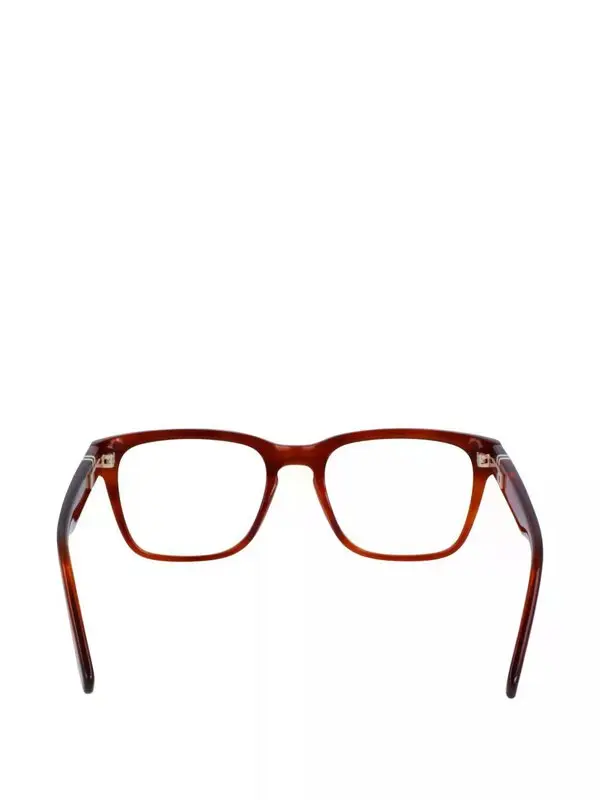 Lacoste Full-rim Square Eyeglasses - Brown