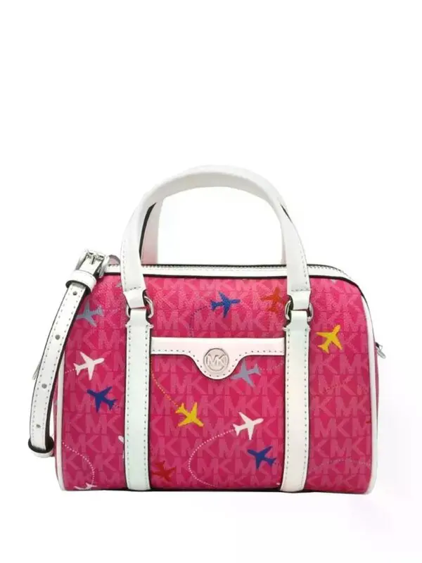 Michael Kors Airplane Print Tote - Pink