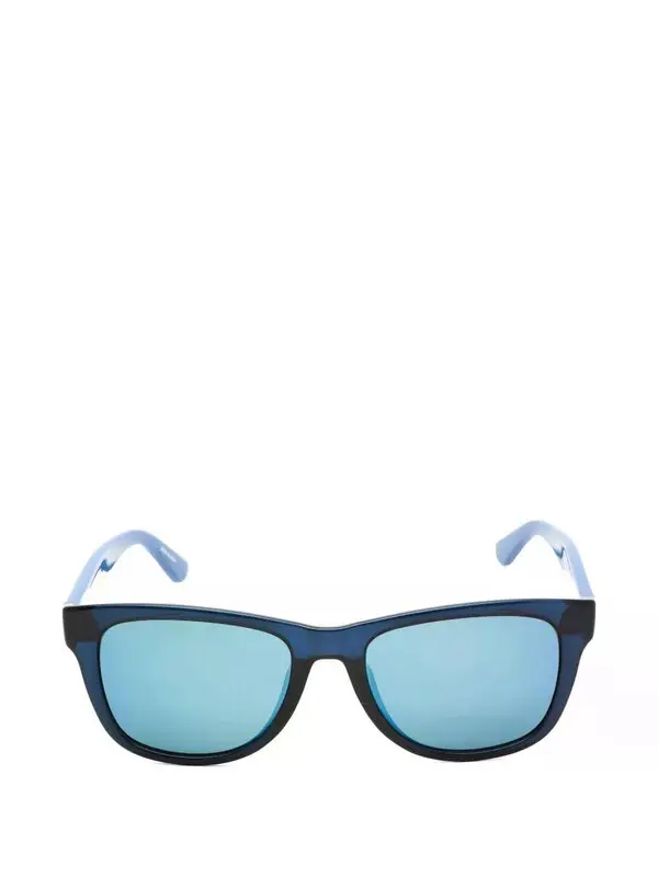 Lacoste Rectangle Full-rim Sunglasses - Blue