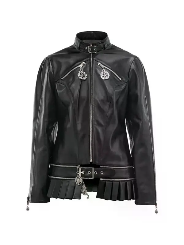CHOPOVA LOWENA Pleated Buckle Jacket