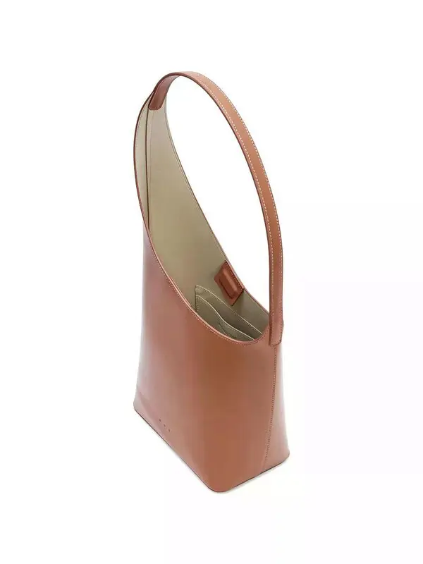 AESTHER EKME Demi Une Leather Tote Bag - Brown