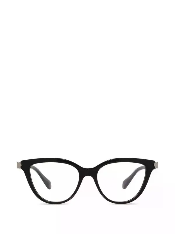 FERRAGAMO Cat-eye Frame Eyeglasses - Black