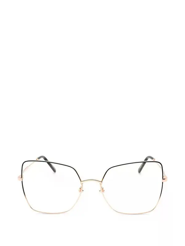 Marc Jacobs Cat Eye Eyeglasses - Gold