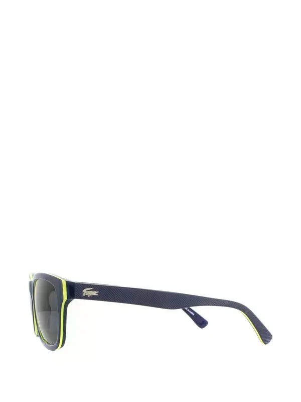 Lacoste Full-rim Rectangle Sunglasses - Blue