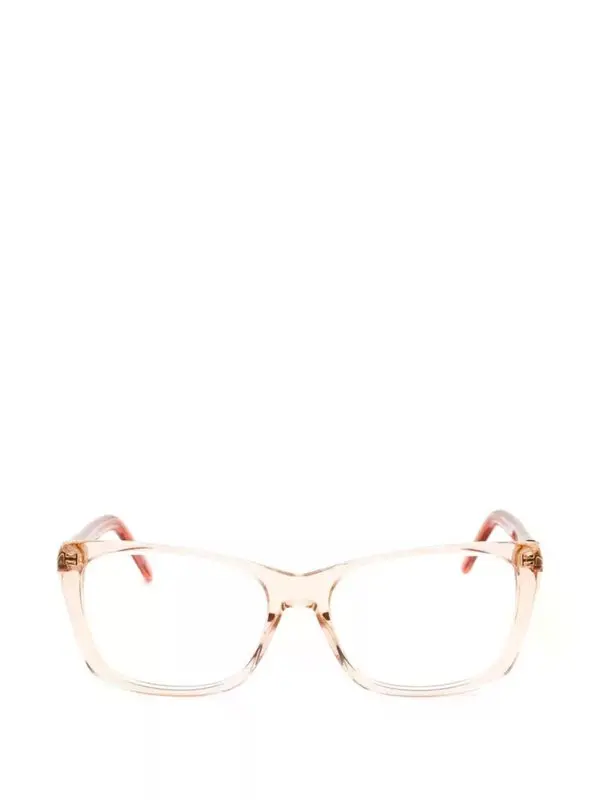 Marc Jacobs Full Rim Square Eyeglasses - Pink