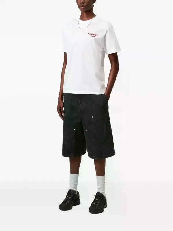 Carhartt Work In Progress Spoiled Apple-motif T-shirt - White