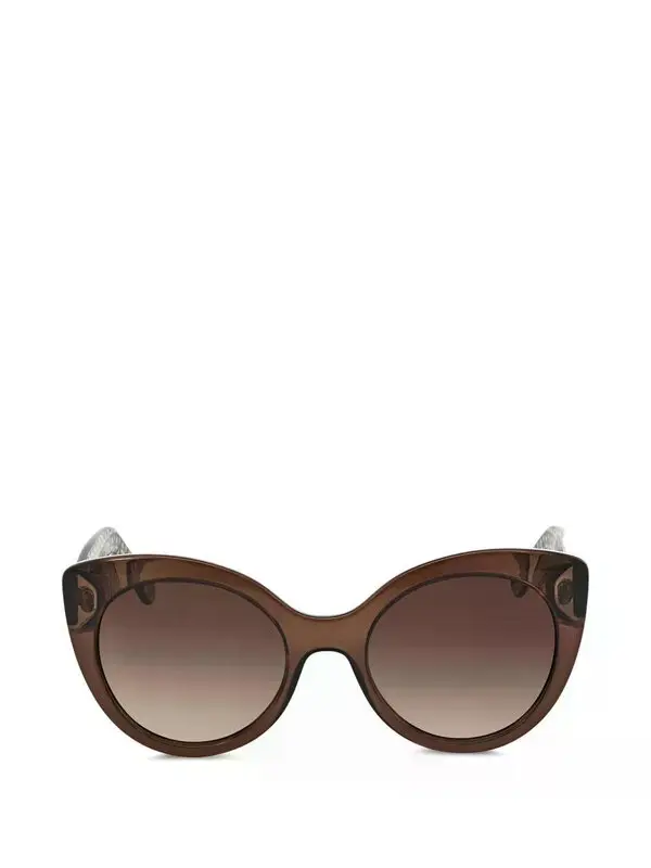 FERRAGAMO Cat-eye Full-rim Sunglasses - Brown