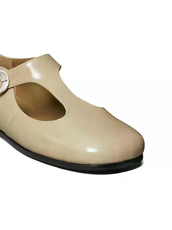 Tory Burch T-strap Ballet Flats - Neutrals
