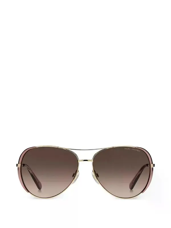 Marc Jacobs Pilot-frame Sunglasses - Gold