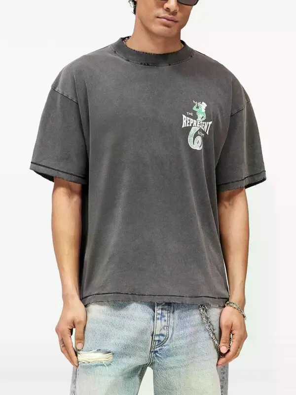 REPRESENT X The Viper Room Dice Graphic T-shirt - Grey