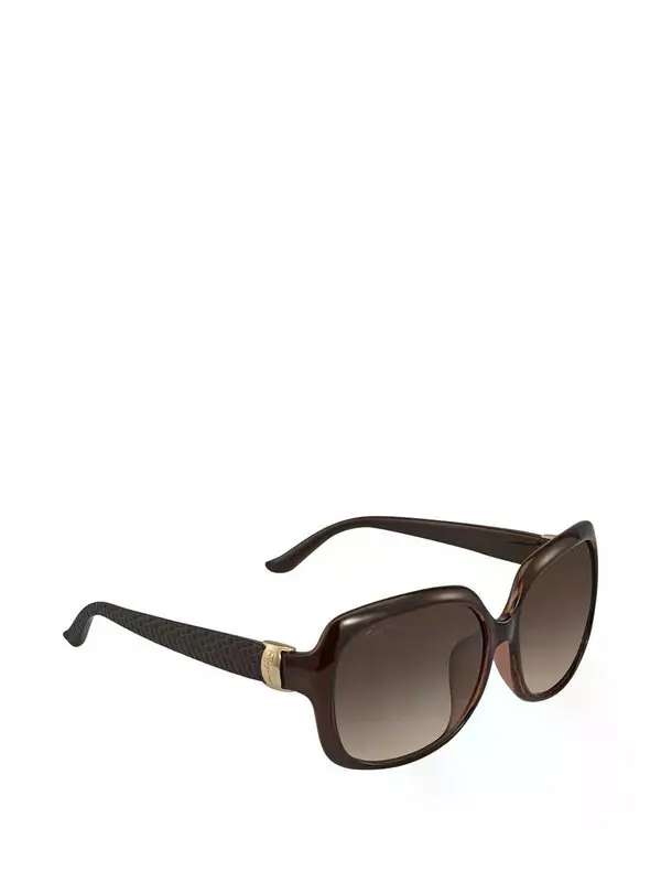 FERRAGAMO Square-frame Sunglasses - Brown