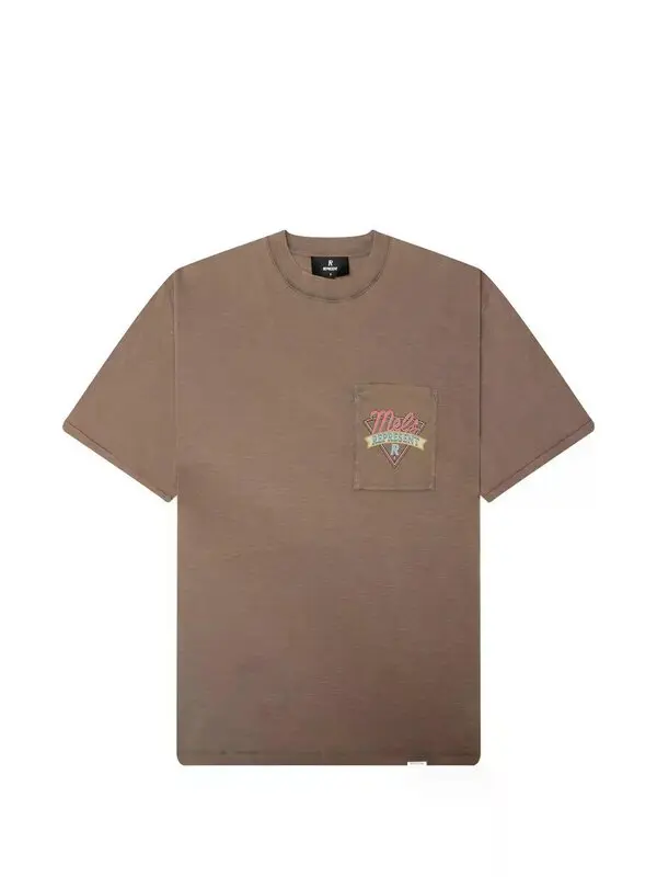 REPRESENT X Mel's Diner Pocket Graphic T-shirt - Brown