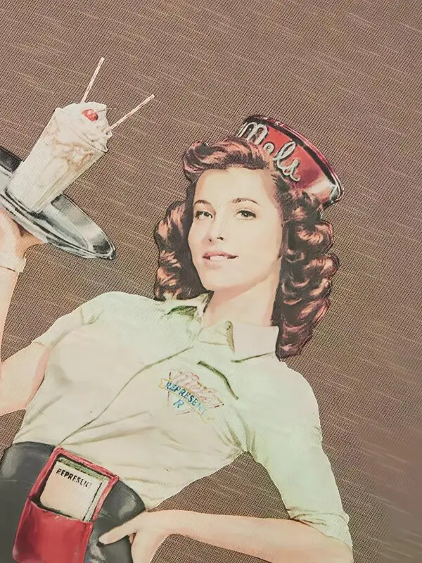 REPRESENT X Mel's Diner Pocket Graphic T-shirt - Brown