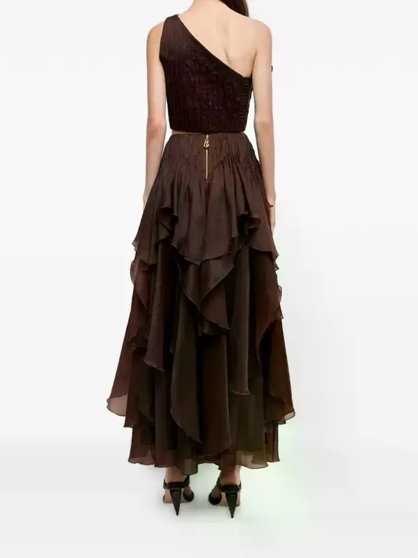 Aje Leigh Layered Fan Top
