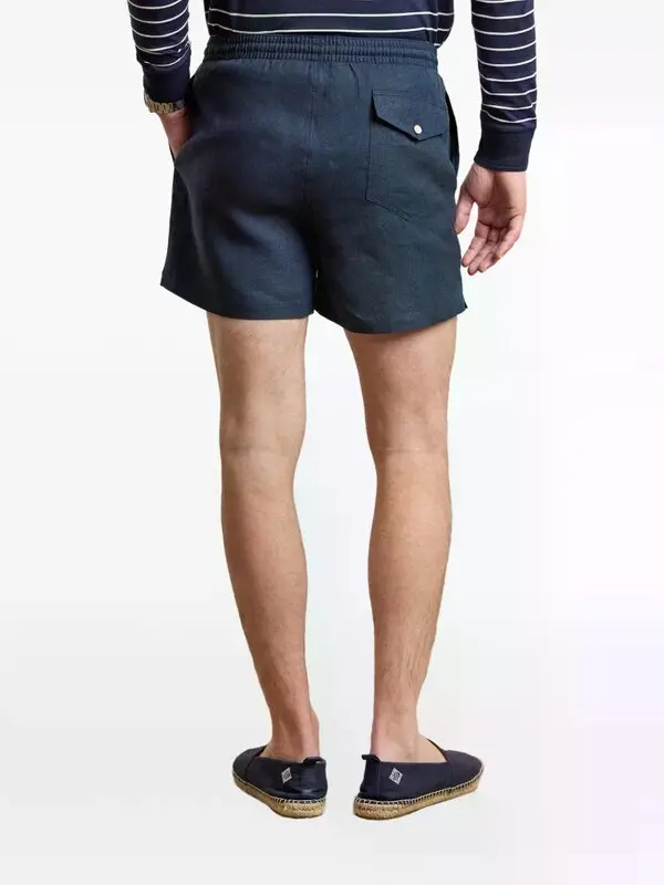 Ralph Lauren Purple Label Amalfi Linen Swim Shorts