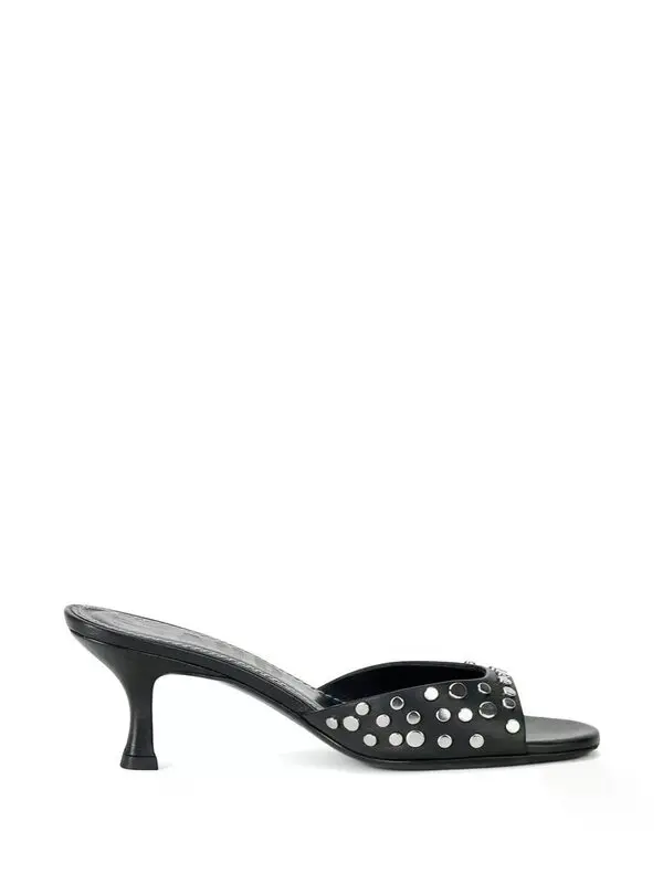 Staud Brigitte Studded Sandals - Black