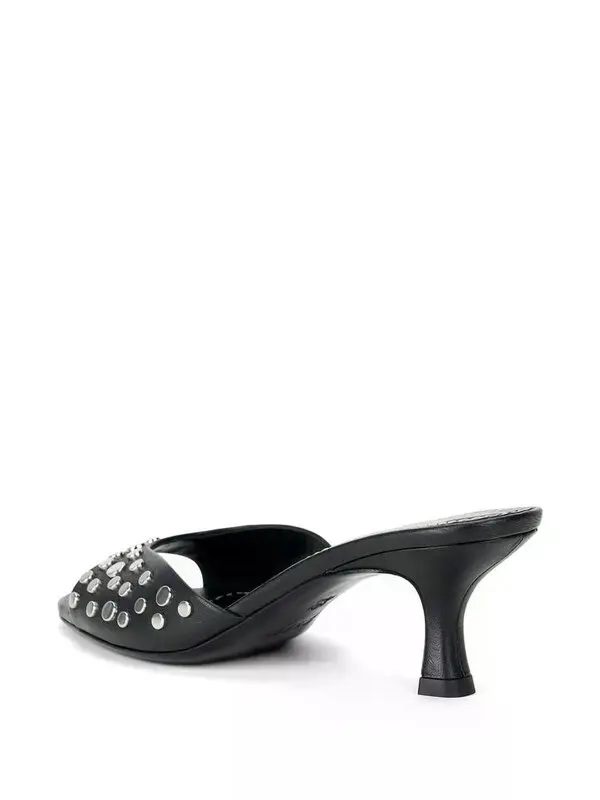 Staud Brigitte Studded Sandals - Black