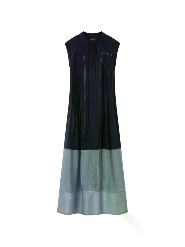 LEE MATHEWS Ondine Panelled Maxi Dress
