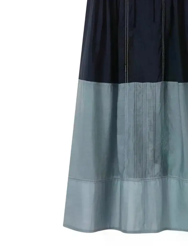 LEE MATHEWS Ondine Panelled Maxi Dress