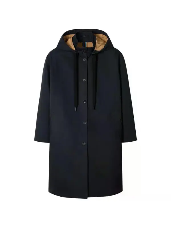 Paul Smith Hooded Coat - Blue