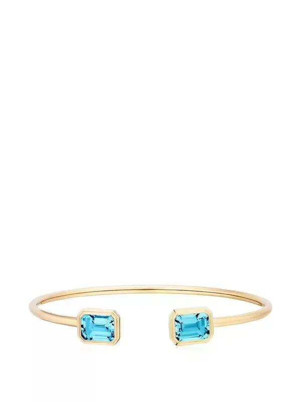 Goshwara Manhattan Topaz Bracelet - Gold