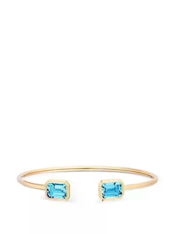 Goshwara Manhattan Topaz Bracelet - Gold