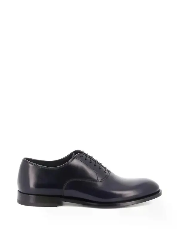 DOUCAL'S Calf Leather Oxford Shoes - Blue